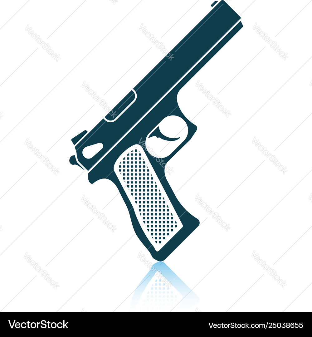 Gun icon Royalty Free Vector Image - VectorStock