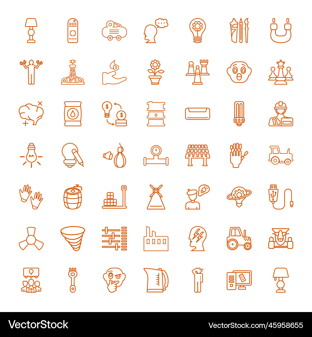 Power icons Royalty Free Vector Image - VectorStock