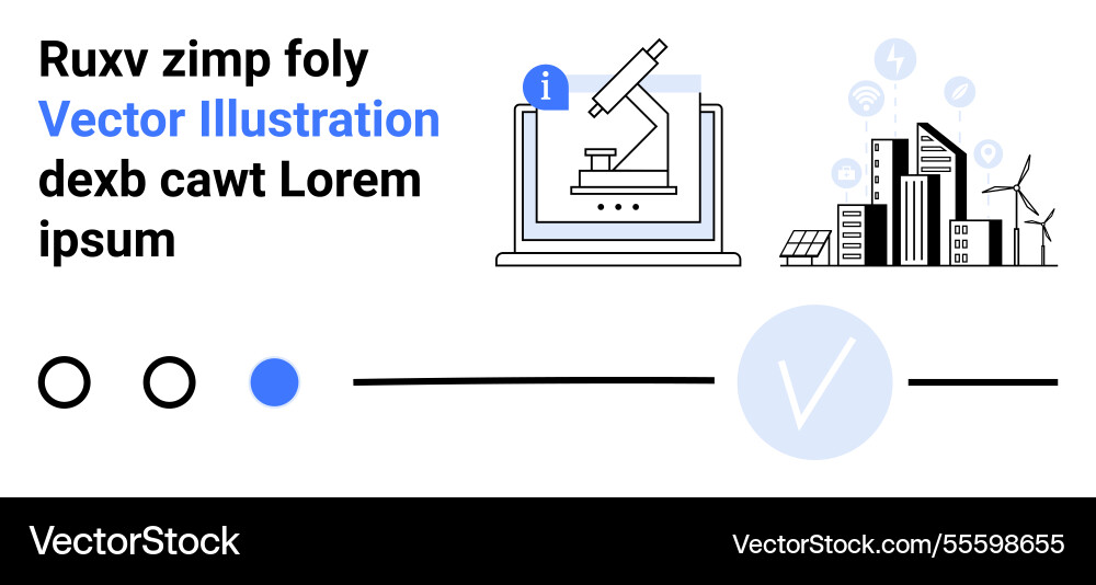 Scientific research and clean energy visualization