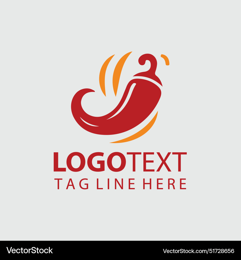 Chilli logo Royalty Free Vector Image - VectorStock