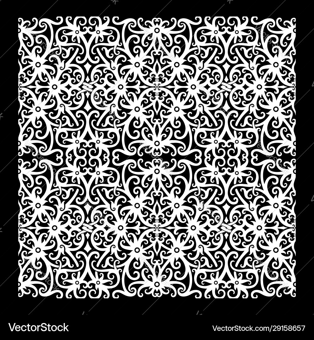 Kalimantan pattern 22 Royalty Free Vector Image