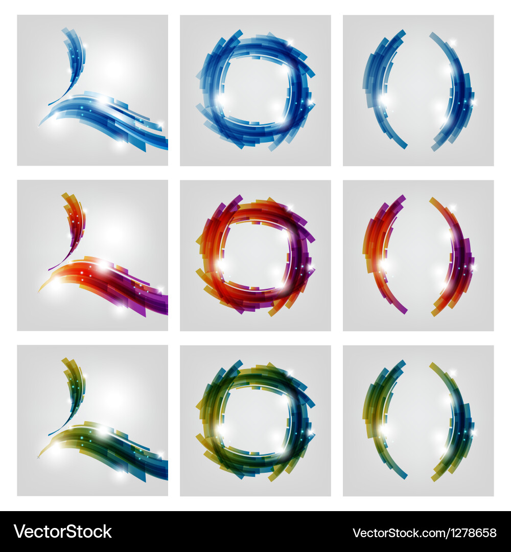 Abstract backgrounds Royalty Free Vector Image