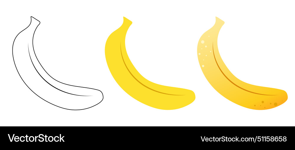 Banana Royalty Free Vector Image - VectorStock
