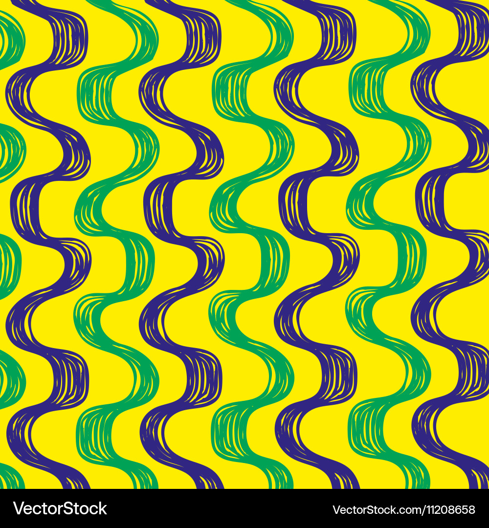 Ipanema beach pattern set Royalty Free Vector Image