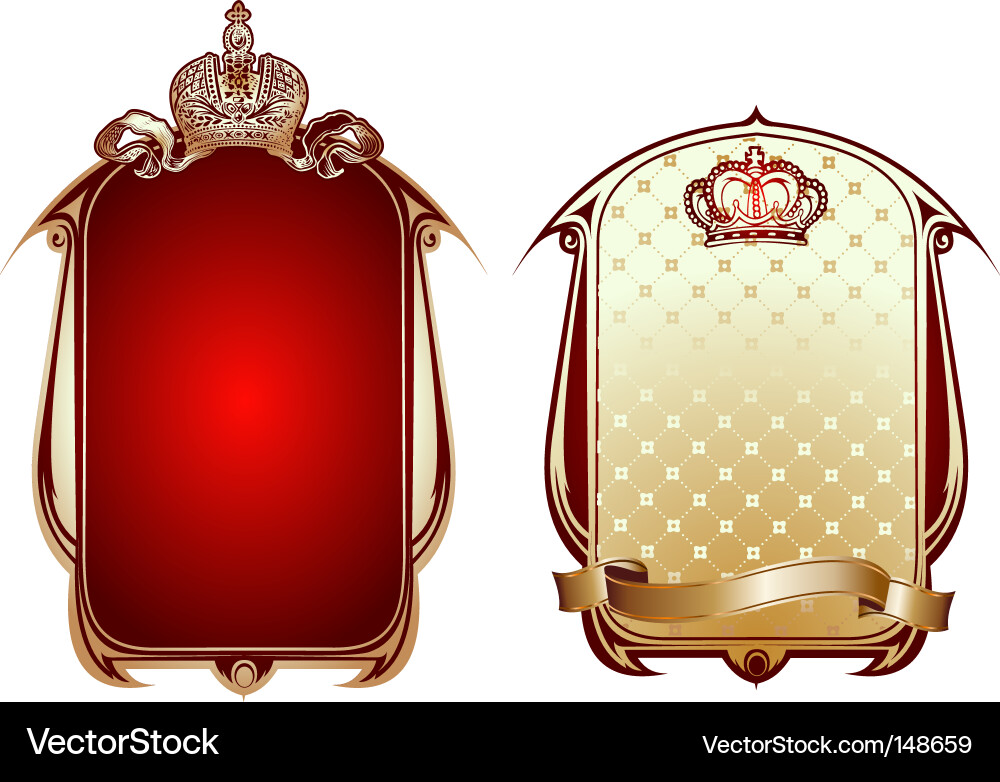 Royal banner Royalty Free Vector Image - VectorStock