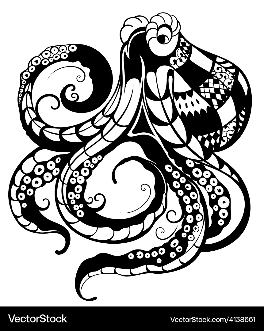 Octopus Royalty Free Vector Image - VectorStock