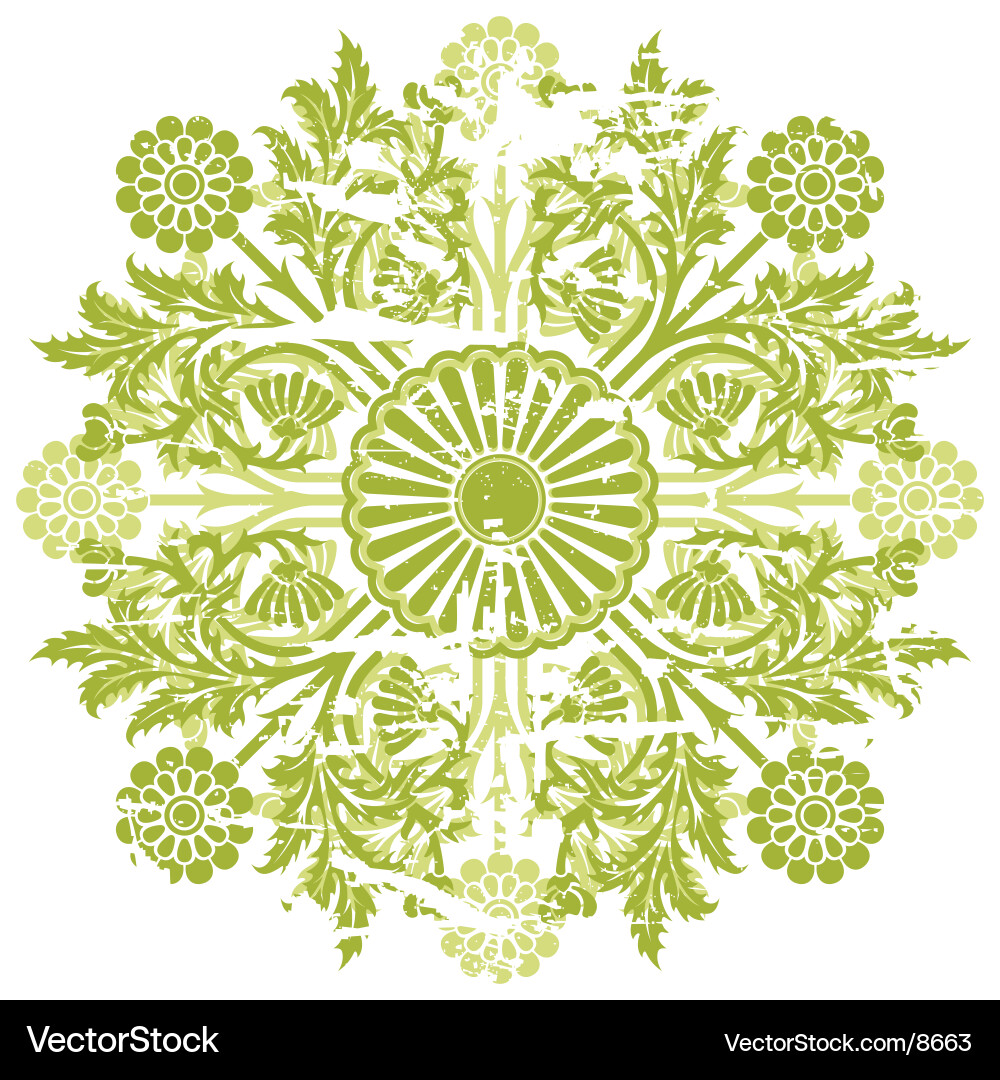 Floral Royalty Free Vector Image - VectorStock