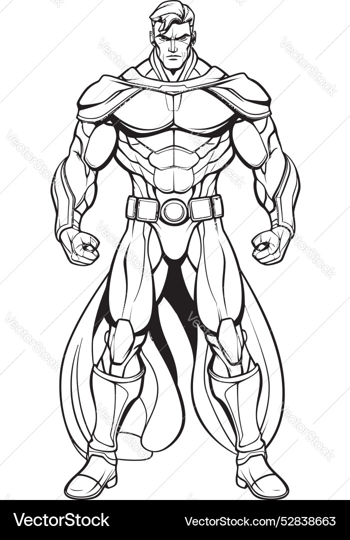 Vigilant valor superhero symbol caped crusader Vector Image