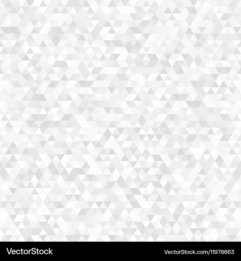 White triangular seamless texture Royalty Free Vector Image