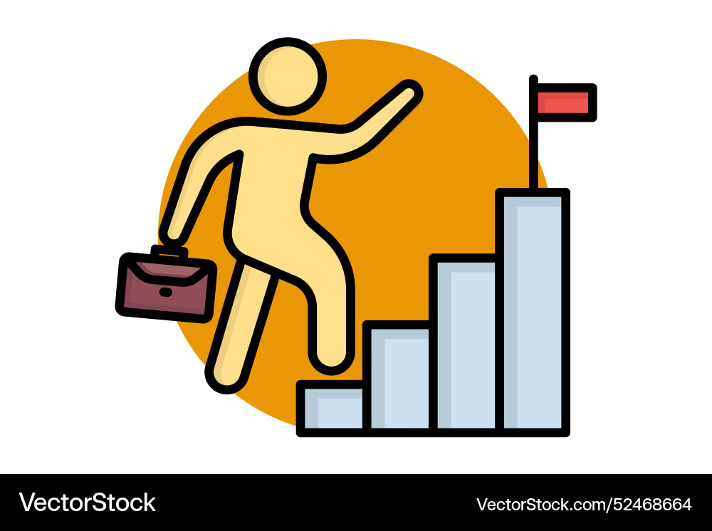 Career icon Royalty Free Vector Image - VectorStock