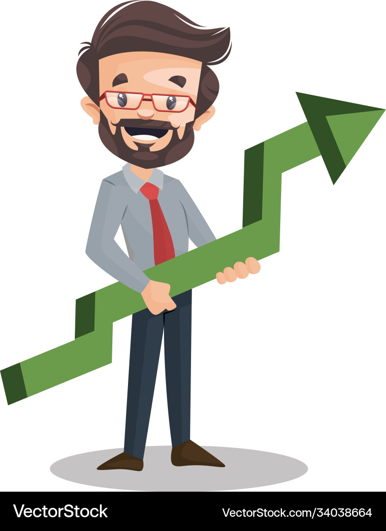 Financial advisor Royalty Free Vector Image - VectorStock