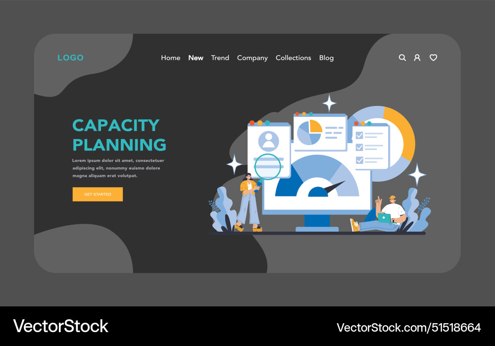 Production and quality concept flat Royalty Free Vector