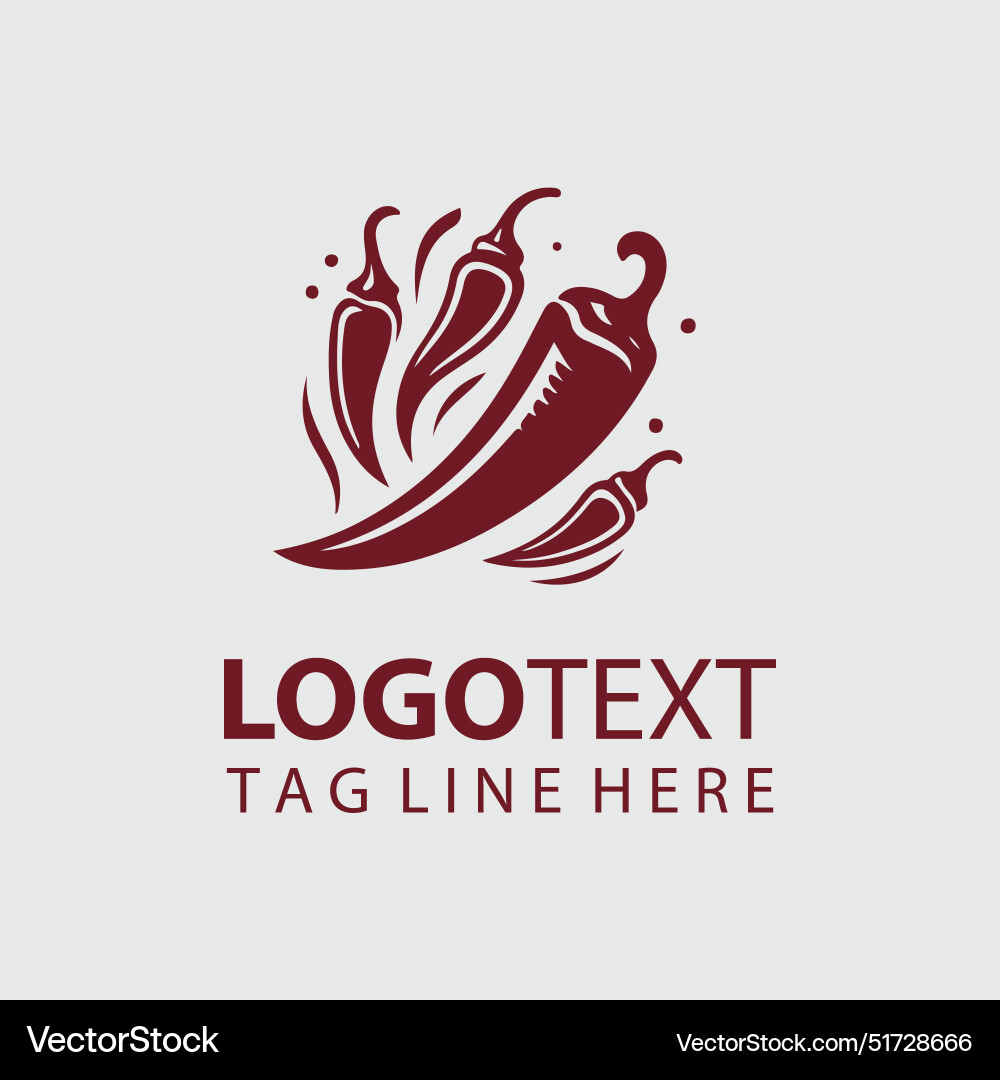 Chilli logo Royalty Free Vector Image - VectorStock
