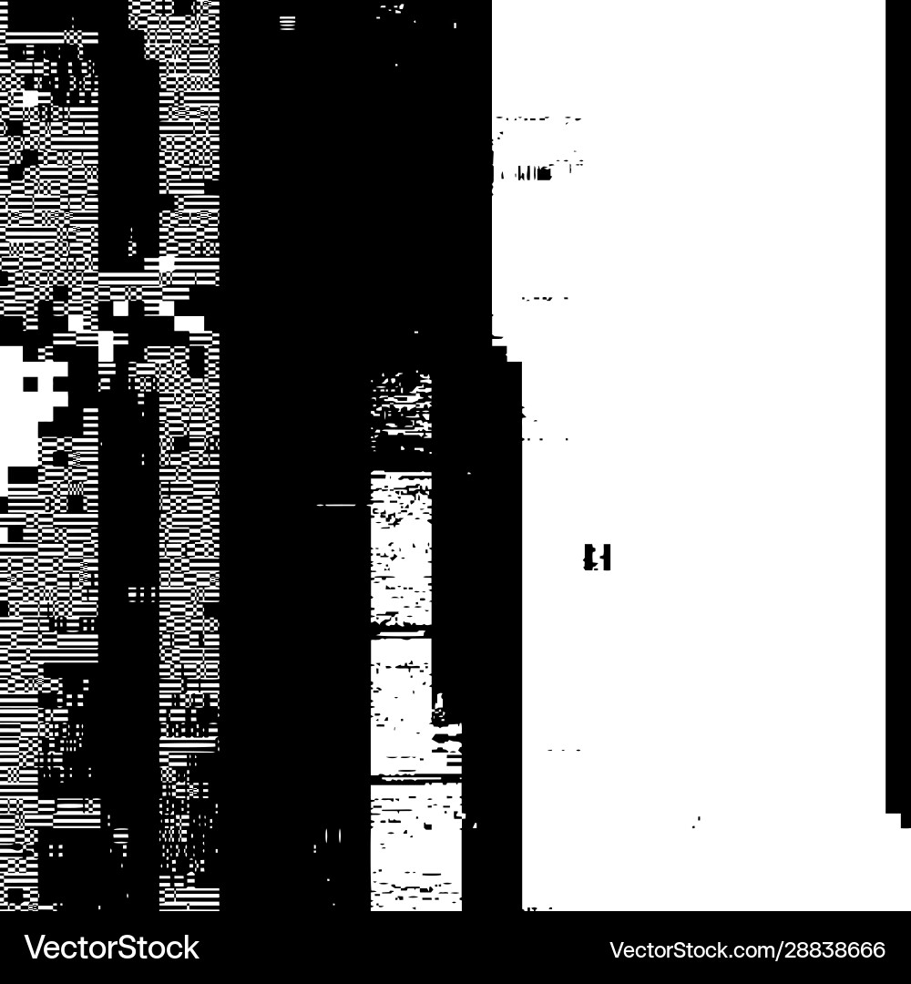 Glitch Overlay Textur Lizenzfreies Vektorbild