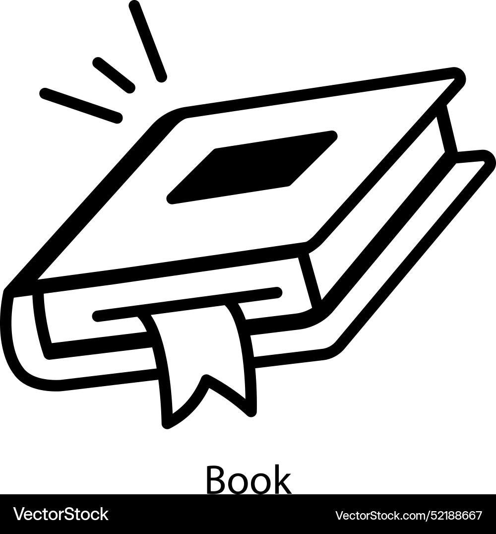 Book Royalty Free Vector Image - VectorStock