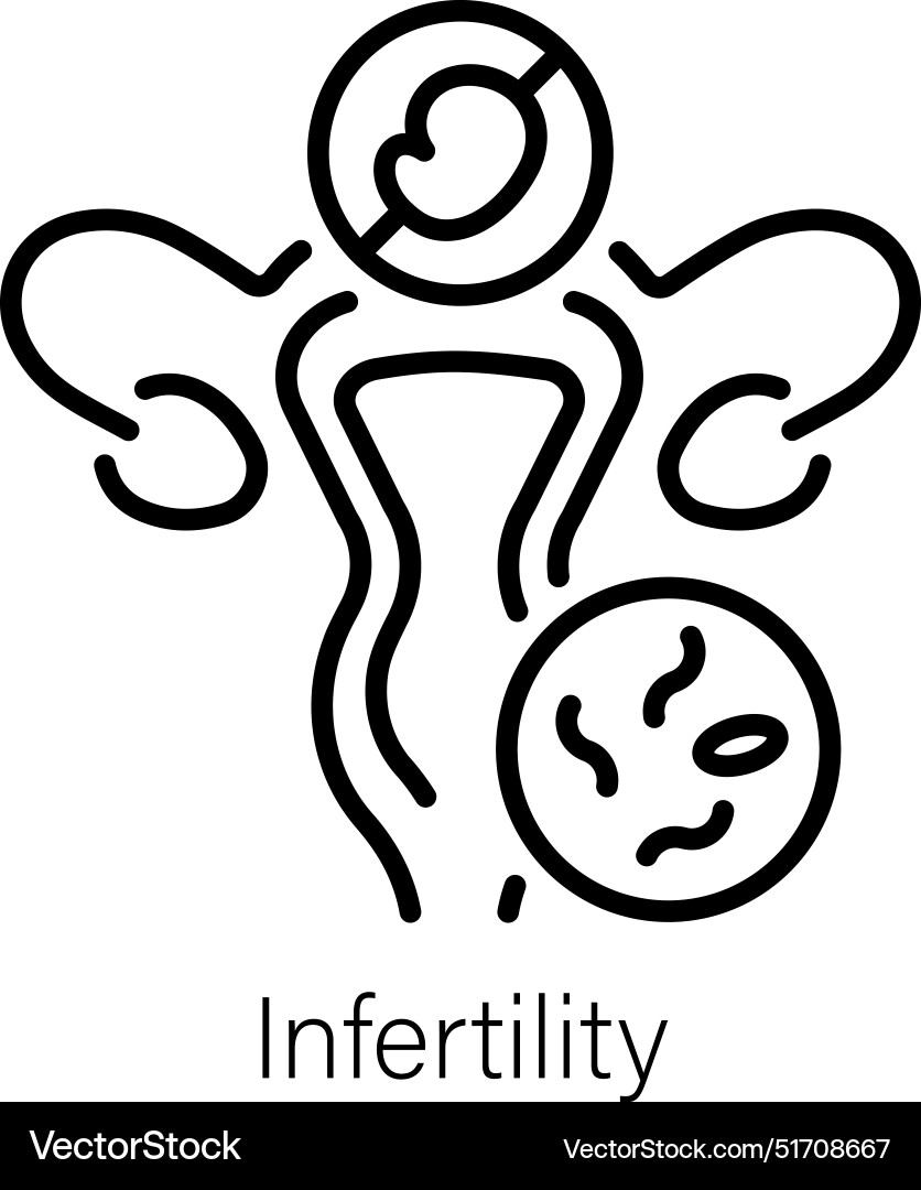 Infertility Royalty Free Vector Image - VectorStock