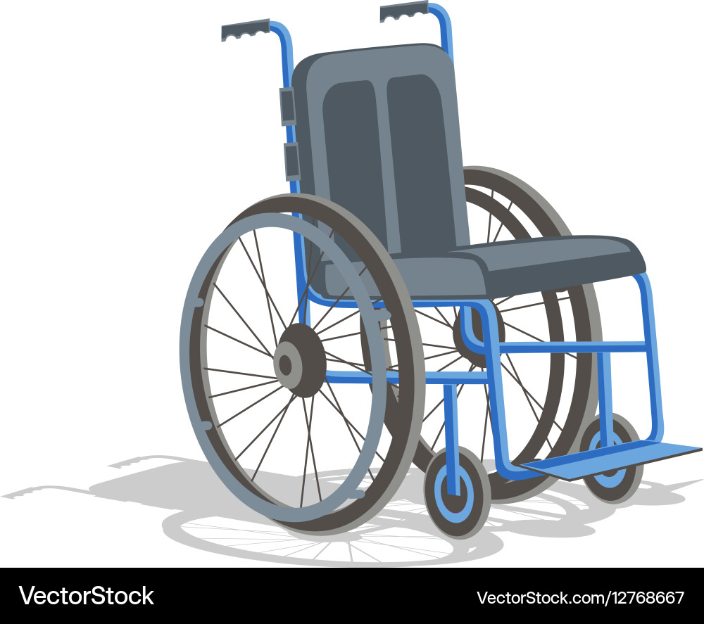 Picture wheelchair Royalty Free Vector Image - VectorStock