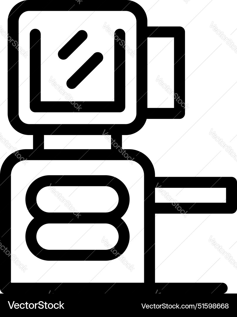 Modern water purifier icon for clean and safe Vector Image