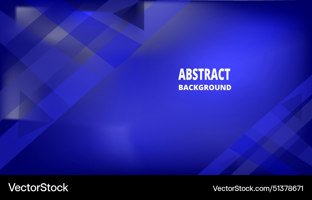 Blue color triangle abstract background Royalty Free Vector