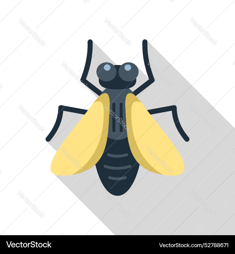 House fly insect spreading germs and diseases icon