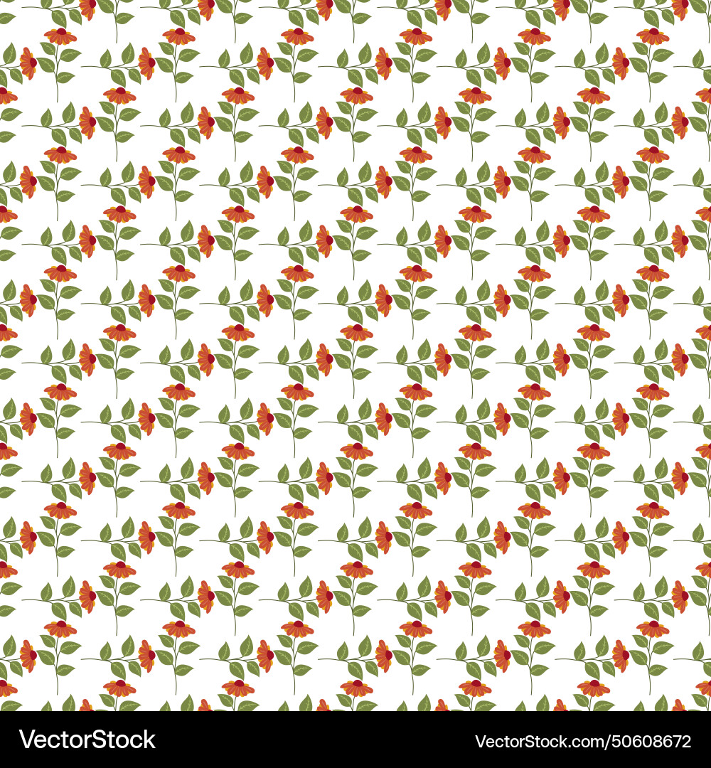 Delightful spring seamless pattern design Vector Image