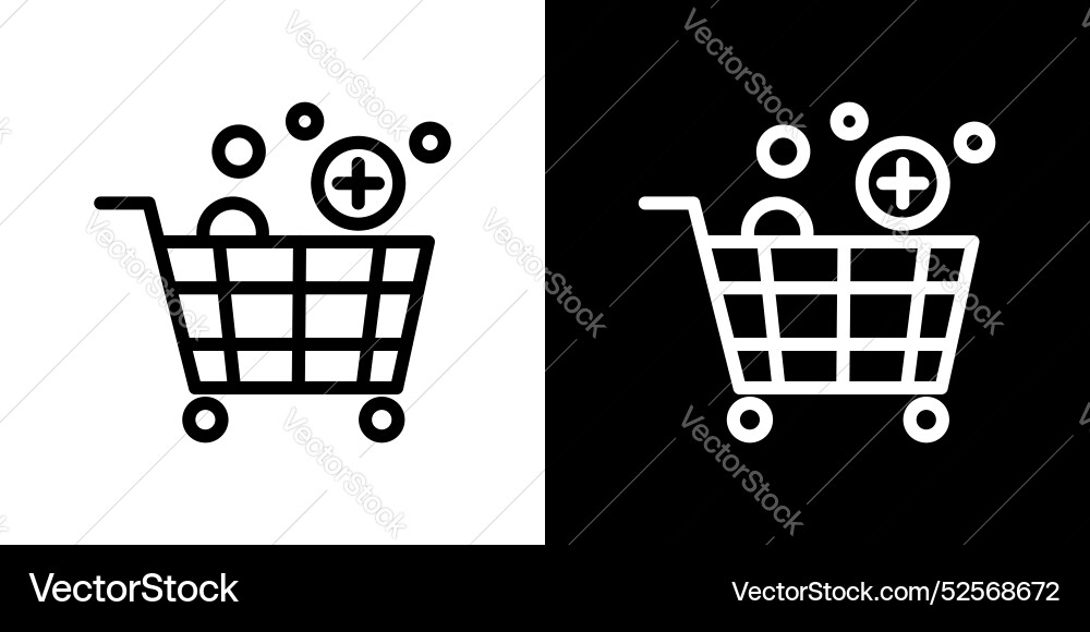 Procurement icon set on white background Vector Image