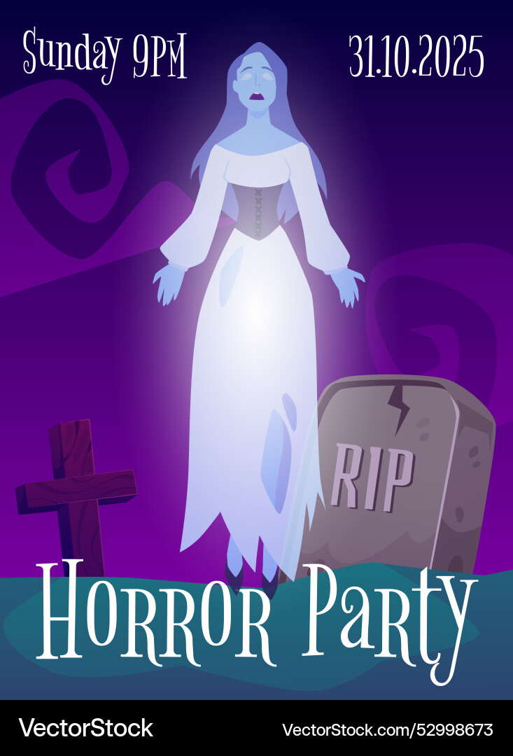 A poster with gothic Royalty Free Vector Image