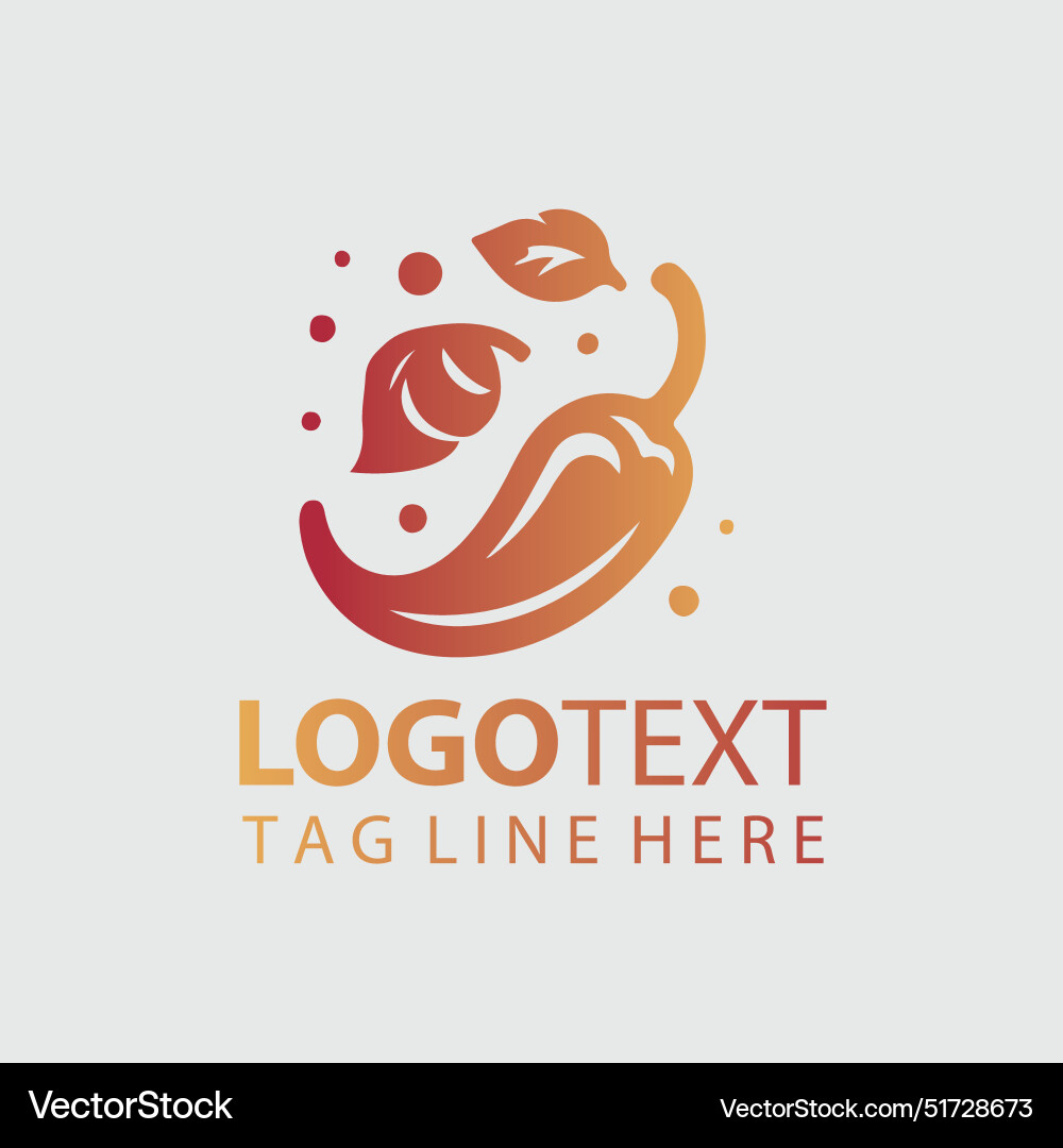 Chilli logo Royalty Free Vector Image - VectorStock