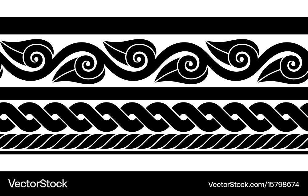 Roman border pattern Vector Images & Graphics for Commercial Use ...