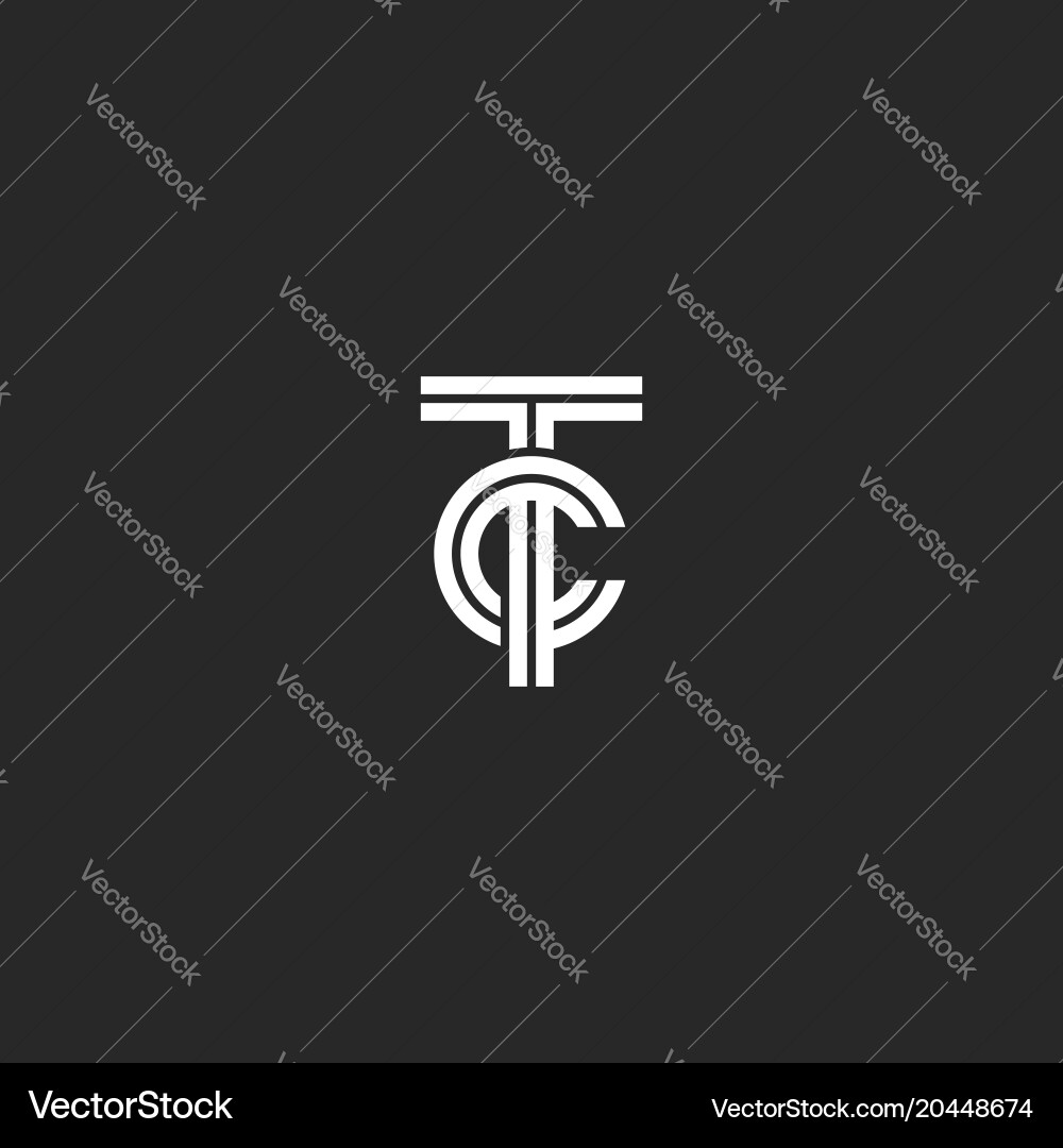 Ct Monogram Vector Images (over 1,800)