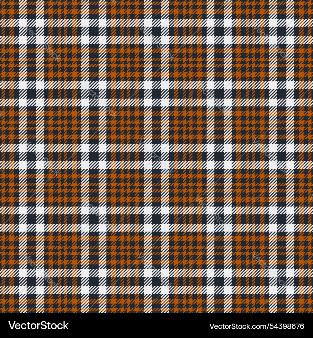 Ireland seamless check cosy plaid pattern fabric Vector Image