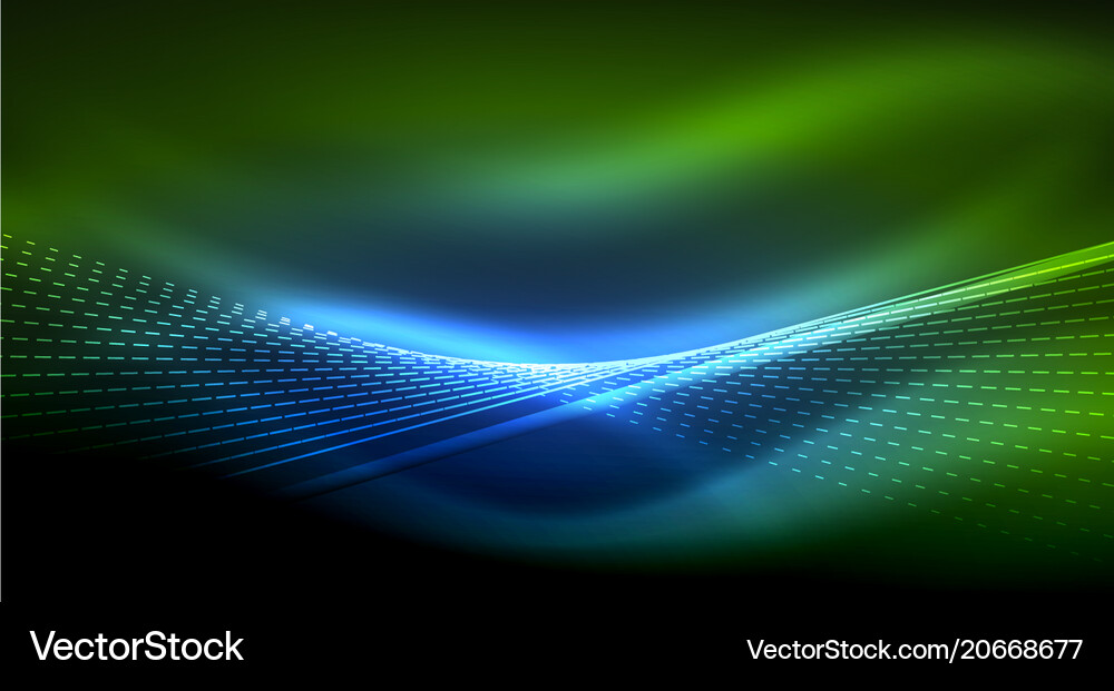 Glow Lines Abstract Background – Royalty-Free Vector | VectorStock