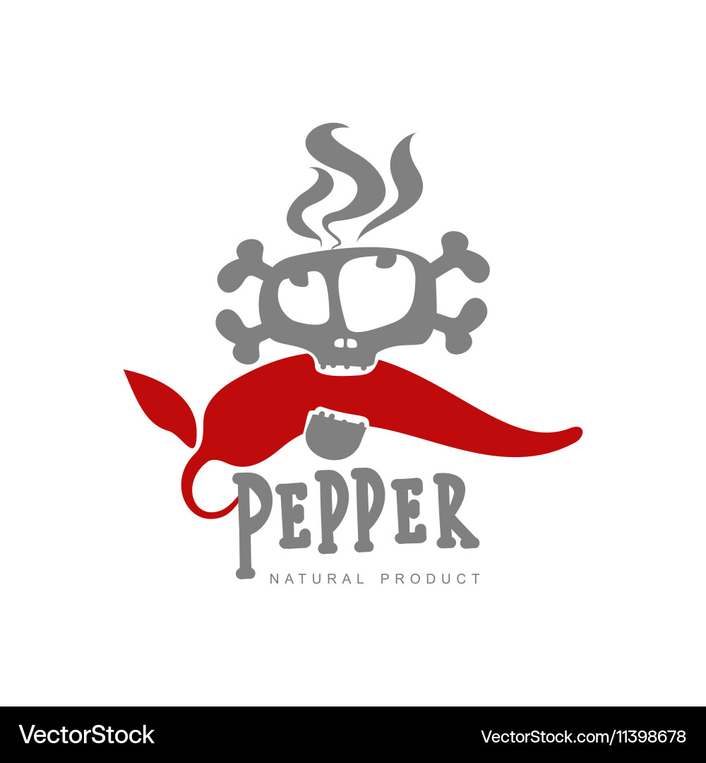 Chili pepper logo Royalty Free Vector Image - VectorStock