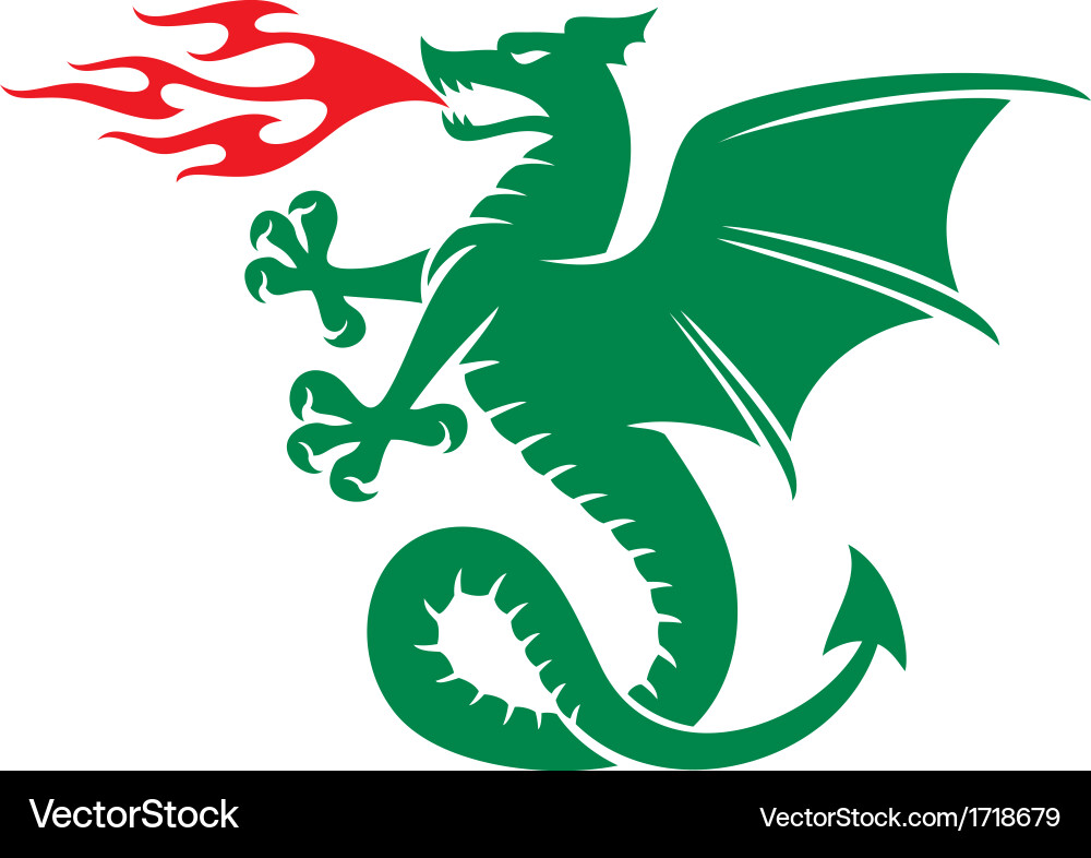 Dragon Royalty Free Vector Image - VectorStock
