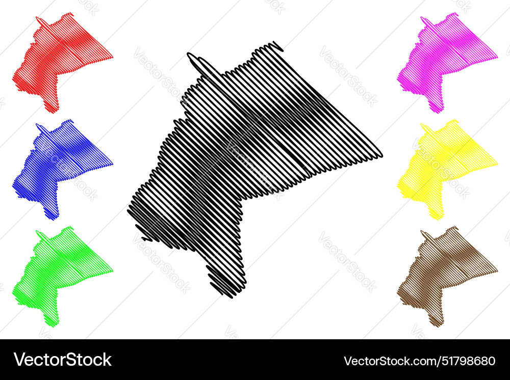 Aa en hunze municipality kingdom Royalty Free Vector Image