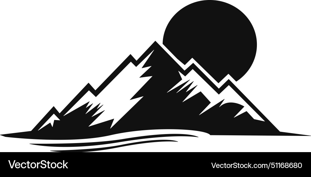 Mountain Royalty Free Vector Image - VectorStock
