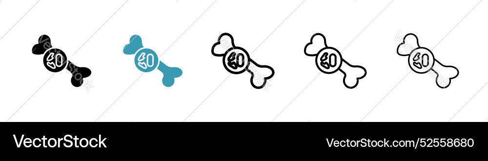 Multiple myeloma icon set on white background Vector Image