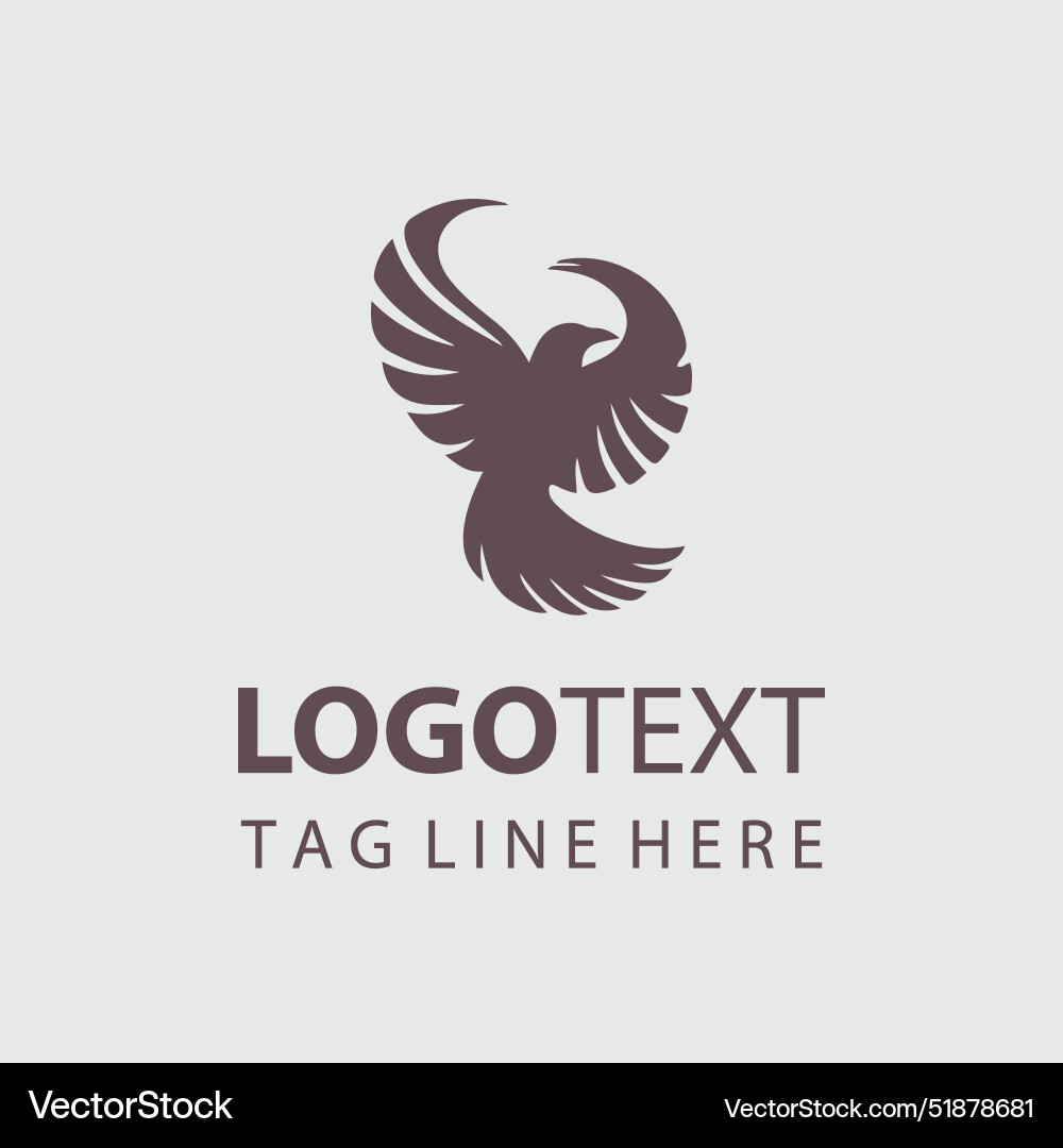 Crow logo Royalty Free Vector Image - VectorStock