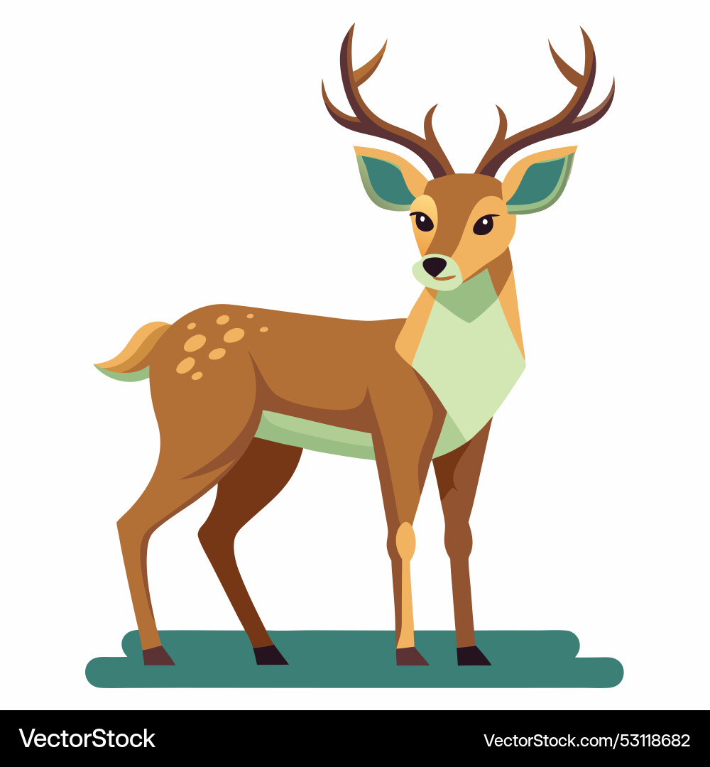 Deer Royalty Free Vector Image - VectorStock