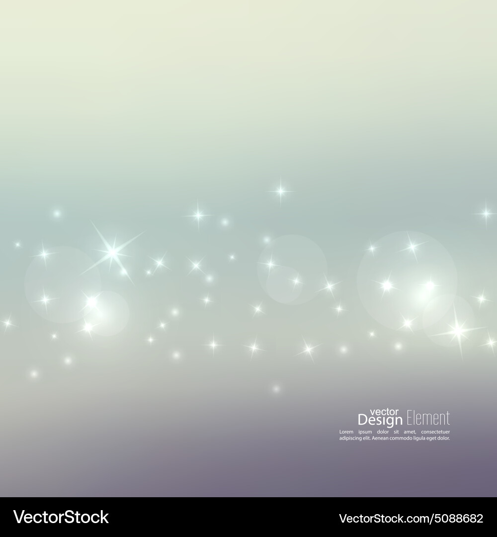 Sparkling Starry Gradient Background Royalty Free Vector