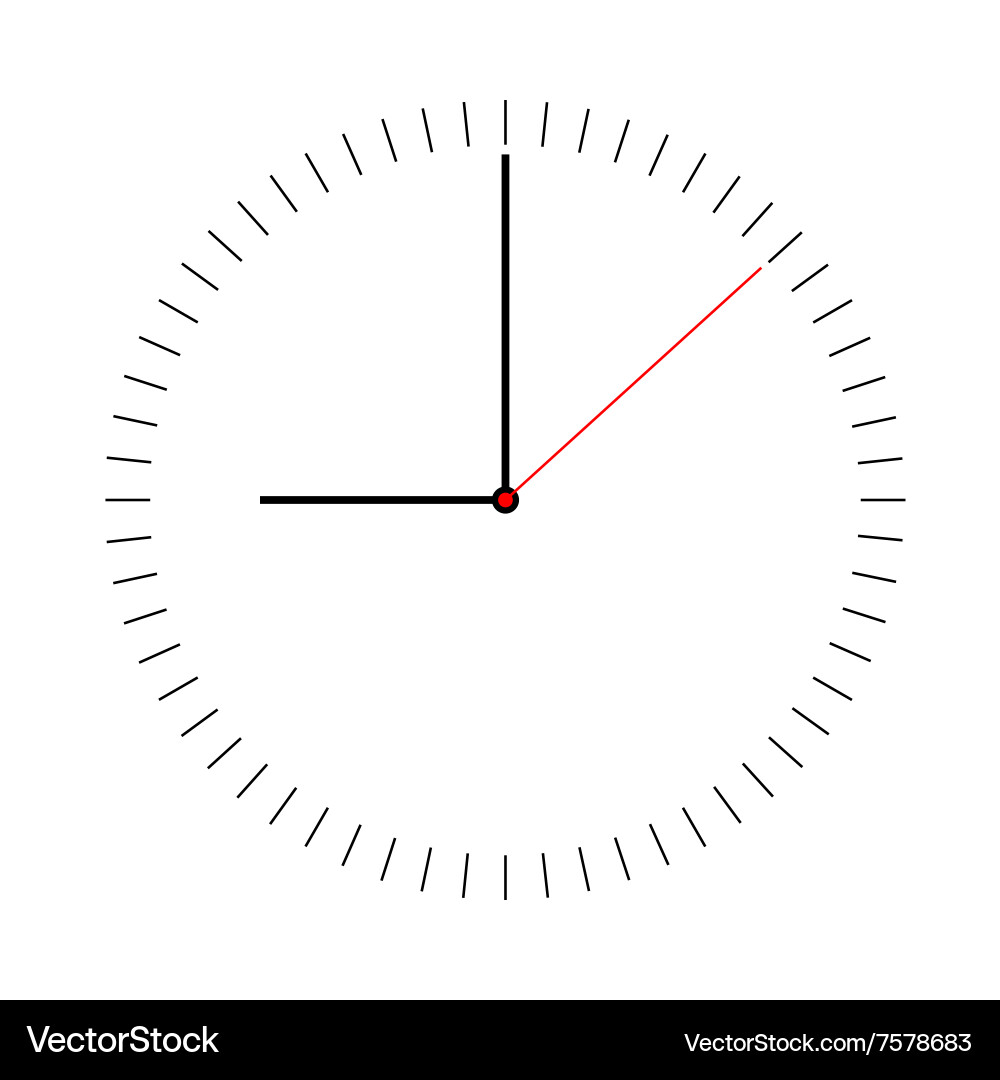 Clock icon jpeg Royalty Free Vector Image - VectorStock