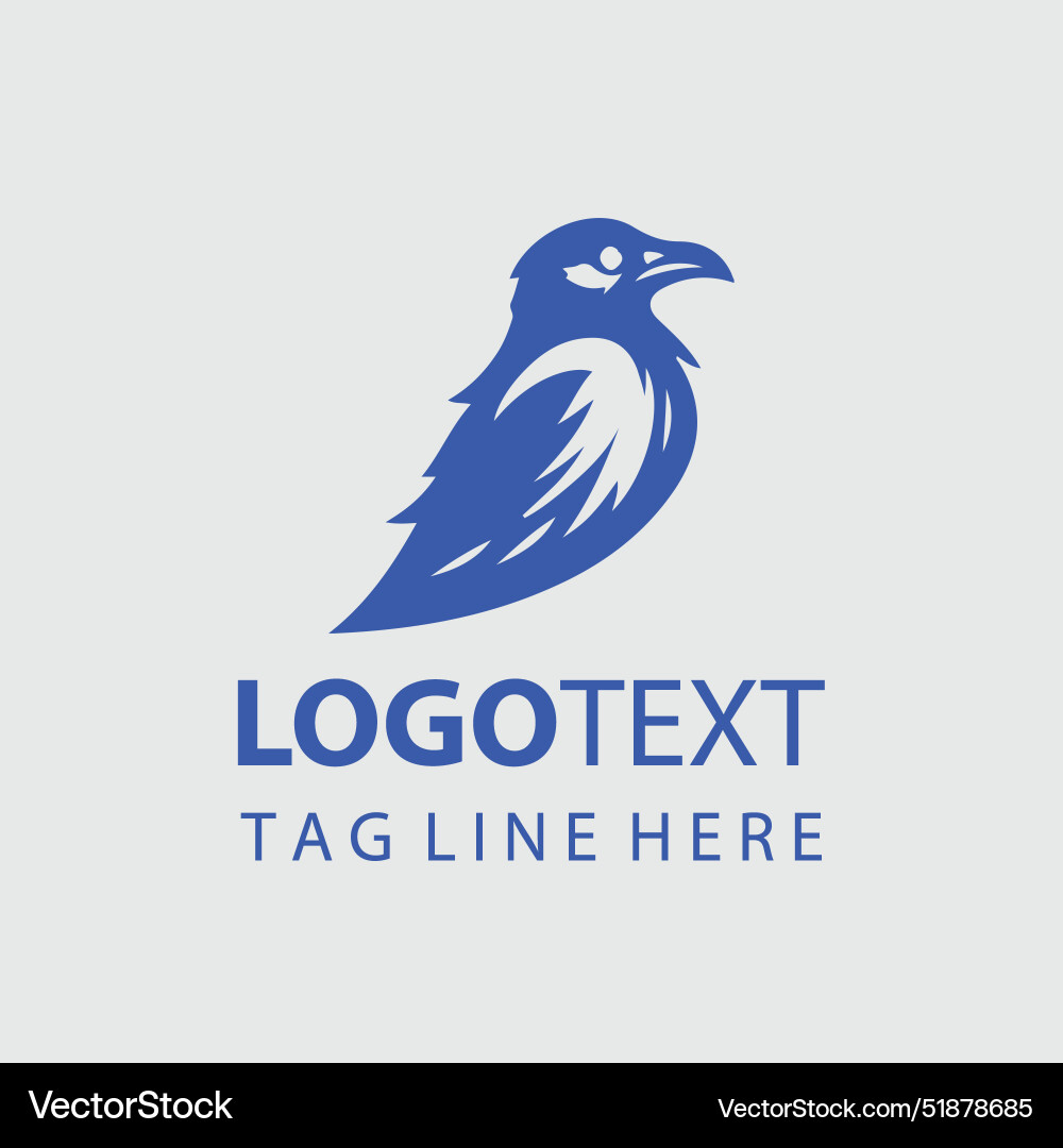 Crow logo Royalty Free Vector Image - VectorStock