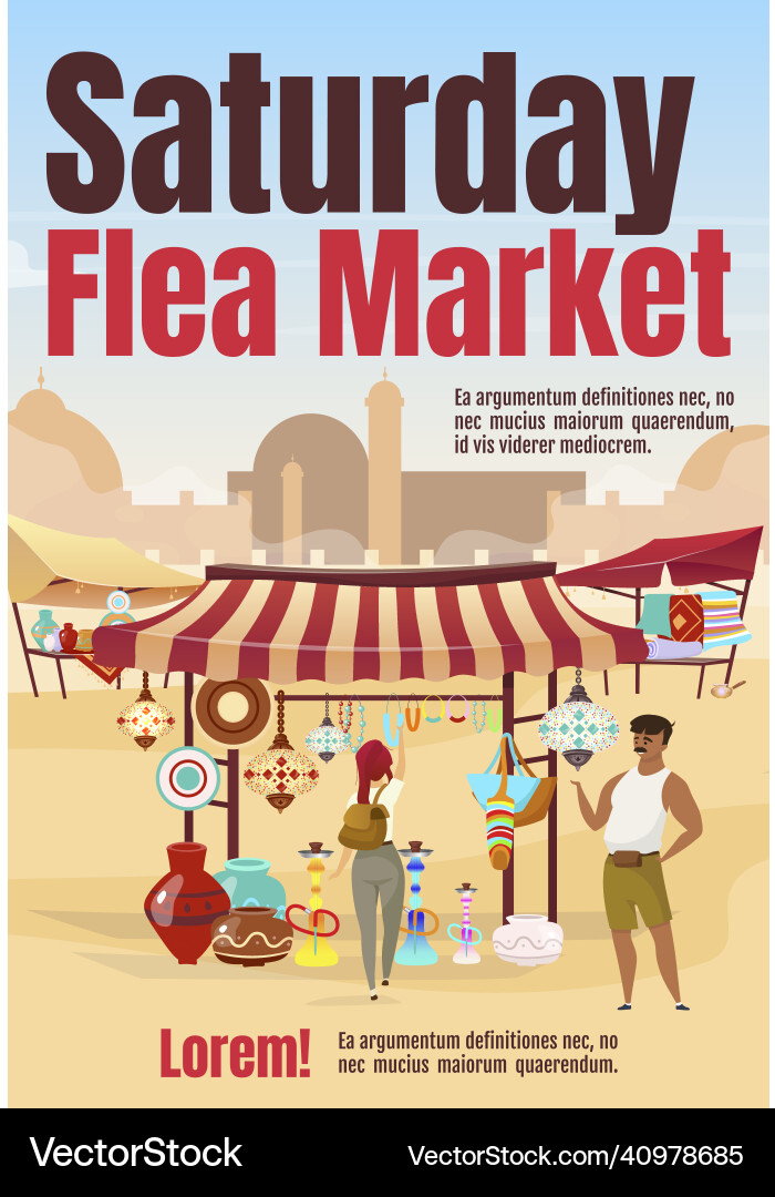Flea Market Poster