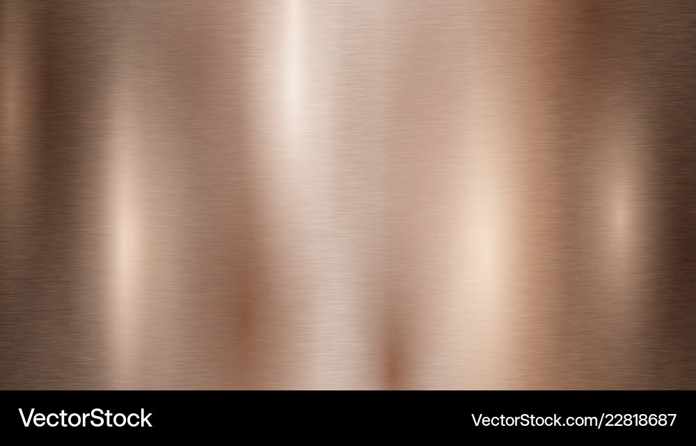 Bronze Metal Texture Background Royalty Free Vector Image