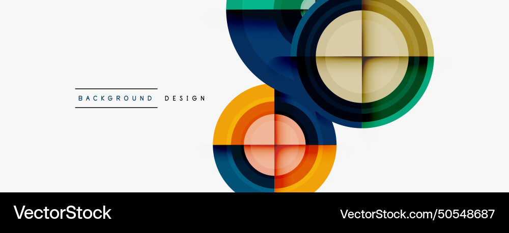 Circle pattern background abstract backgrounds Vector Image