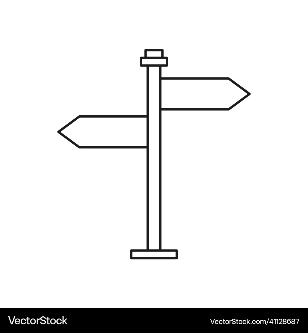 Direction pointer icon Royalty Free Vector Image