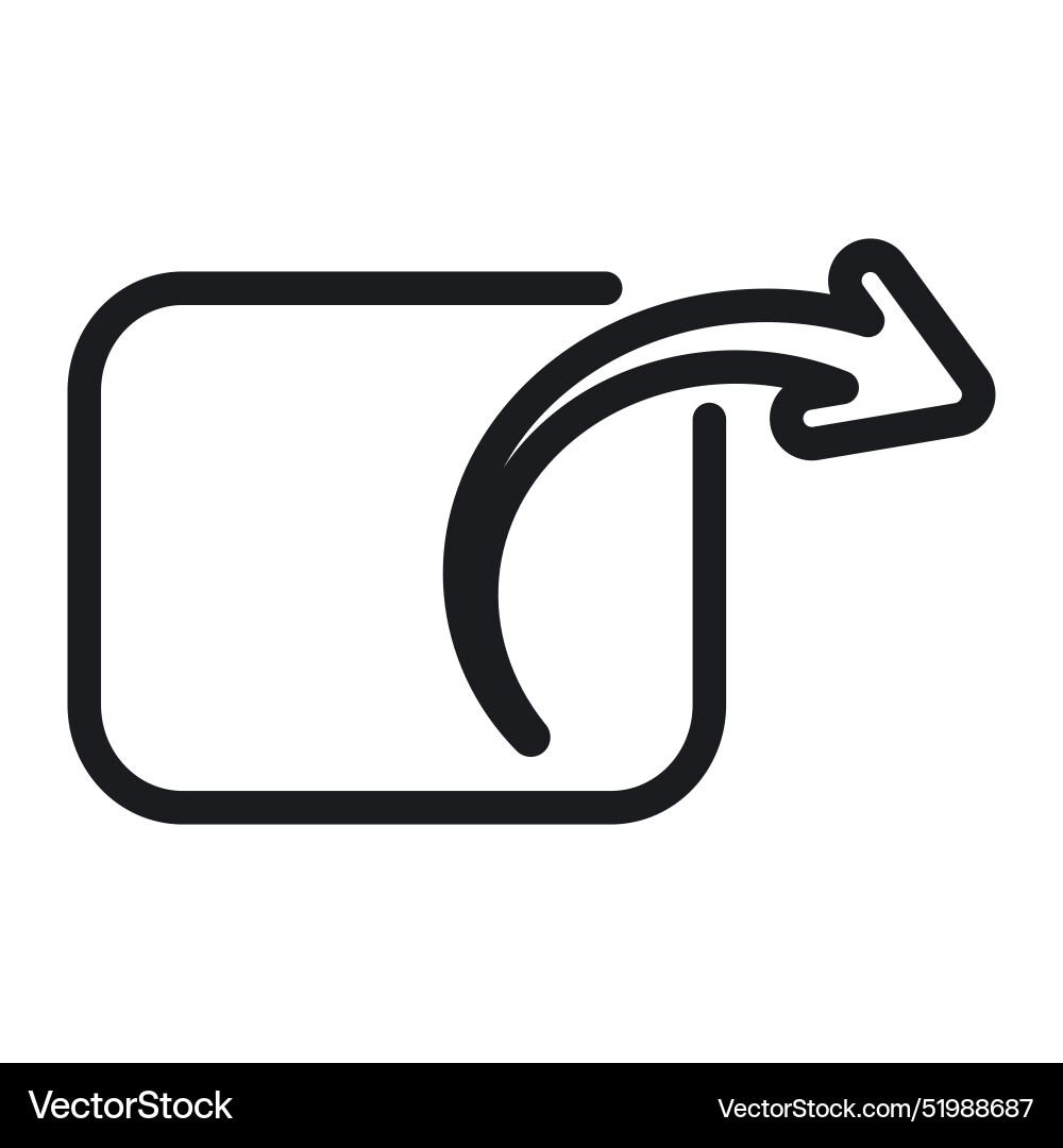 Share icon perfect for social media and content Vector Image