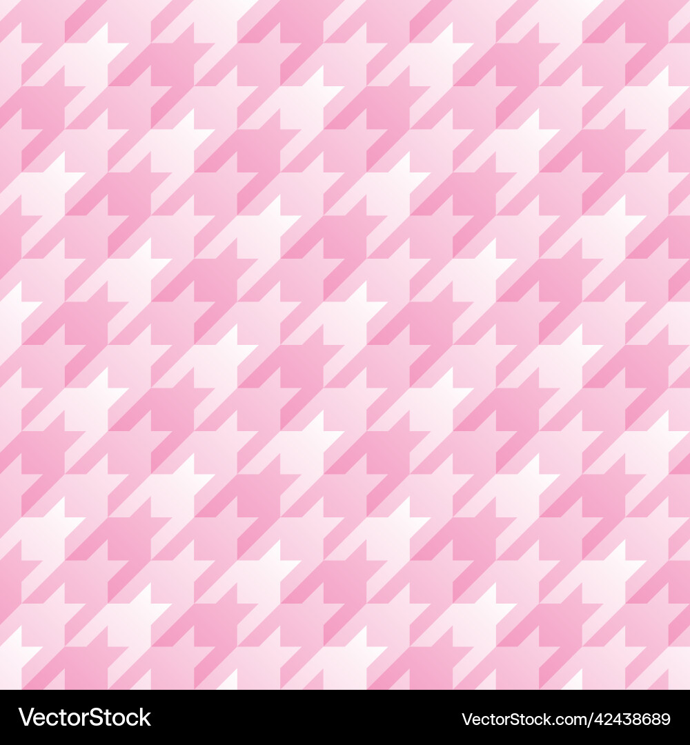 Houndstooth seamless pattern Royalty Free Vector Image