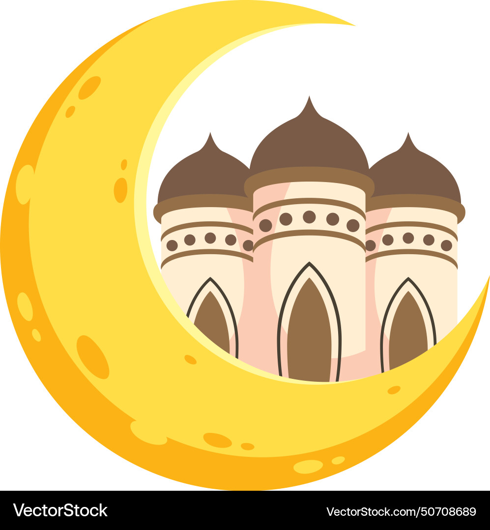Laylat al qadr arabic Royalty Free Vector Image
