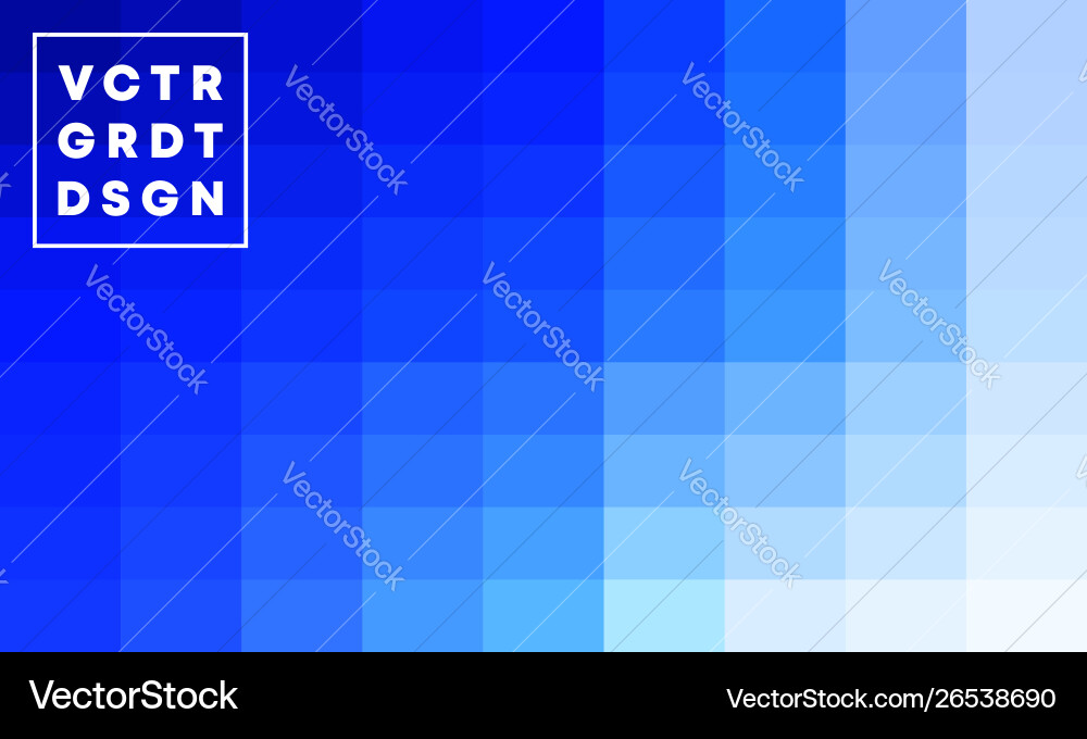 Blue gradient background template design Vector Image